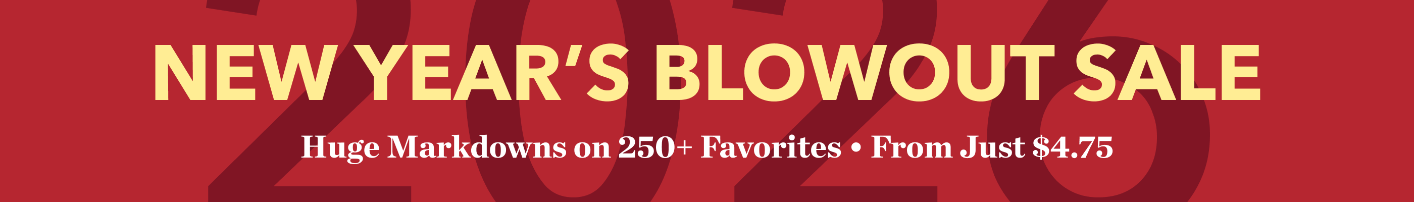 New Year's Blowout Sale 2025 - DiscountMags.com